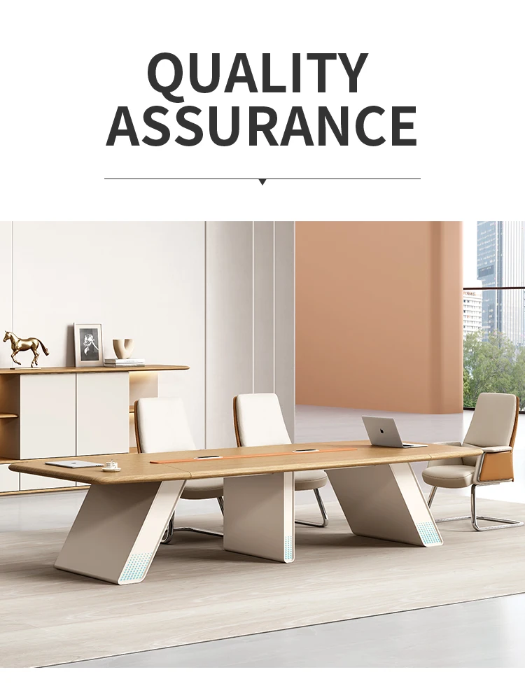 Boardroom Conference Table with Power Hub for Sale
