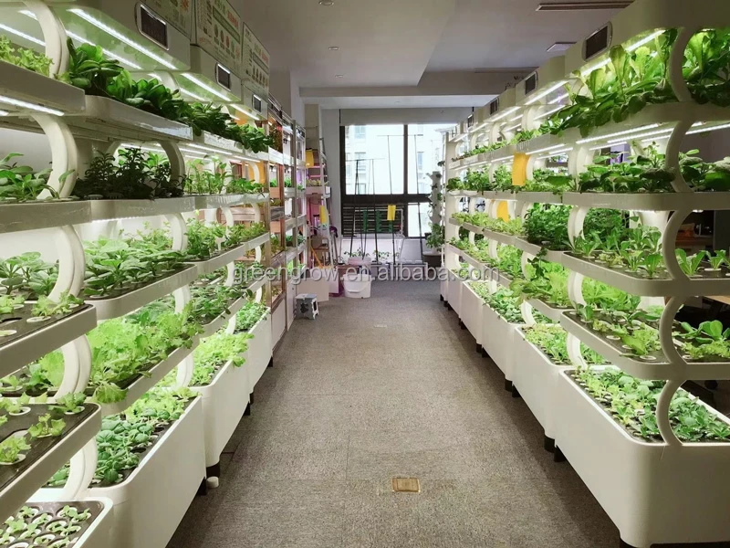 5-Layer Hydroponic Indoor Planting System for Home Gardening ...