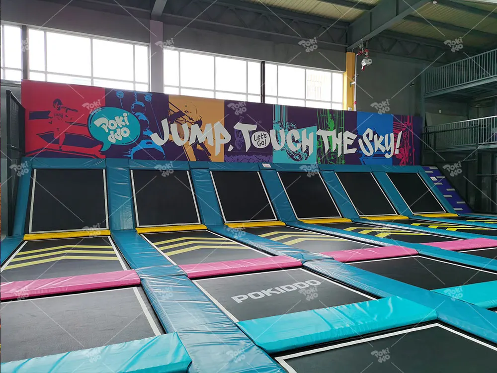 Customized Design Shopping Mall Indoor And Outdoor Trampoline Park And ...