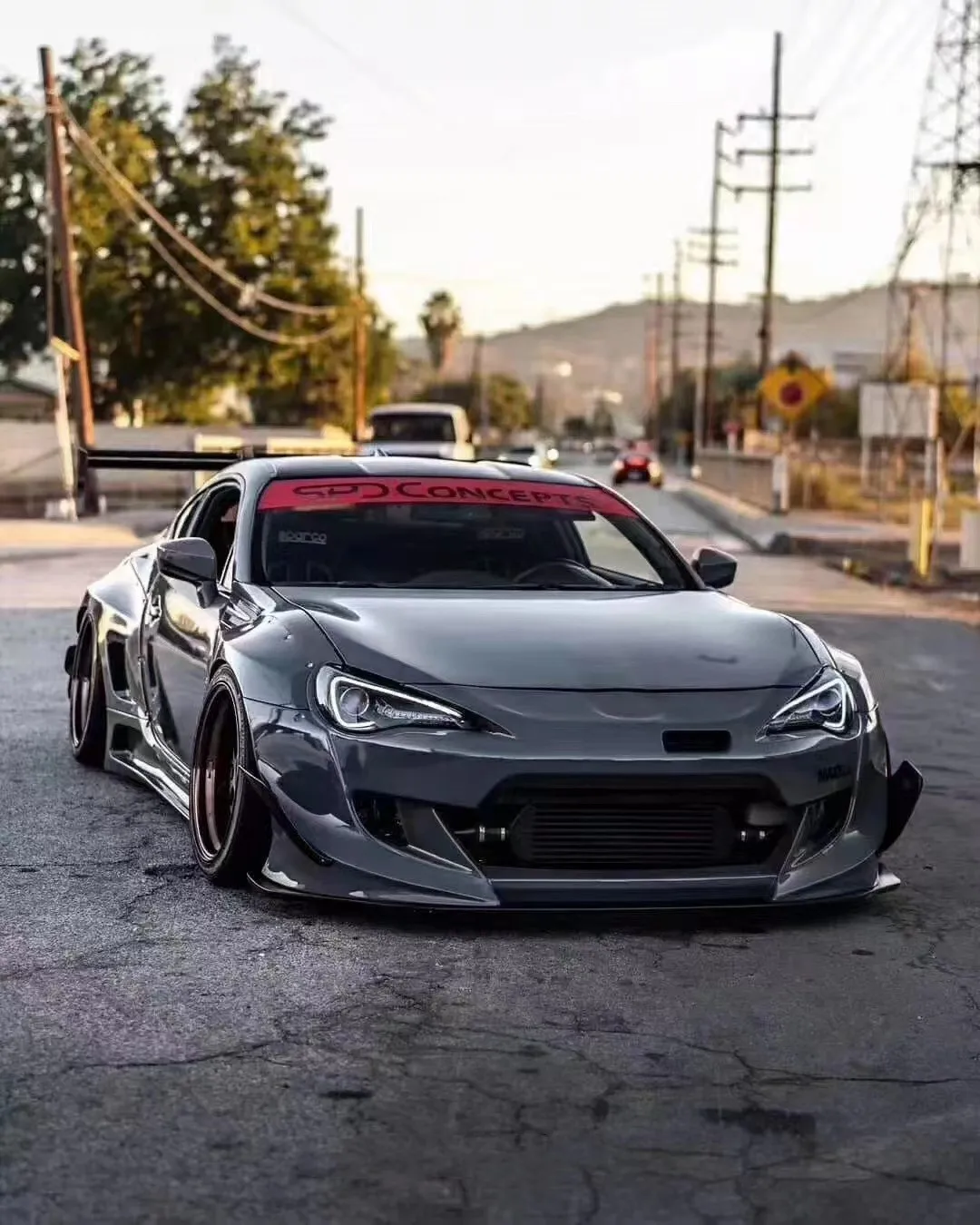 For Toyota 86 Wide Body Kit 86 Upgraded Rocket Rabbit Front and Rear ...
