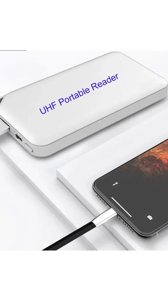 Battery Powered 2m Uhf Rfid Handheld Reader Arduino 860mhz-960mhz Uhf ...