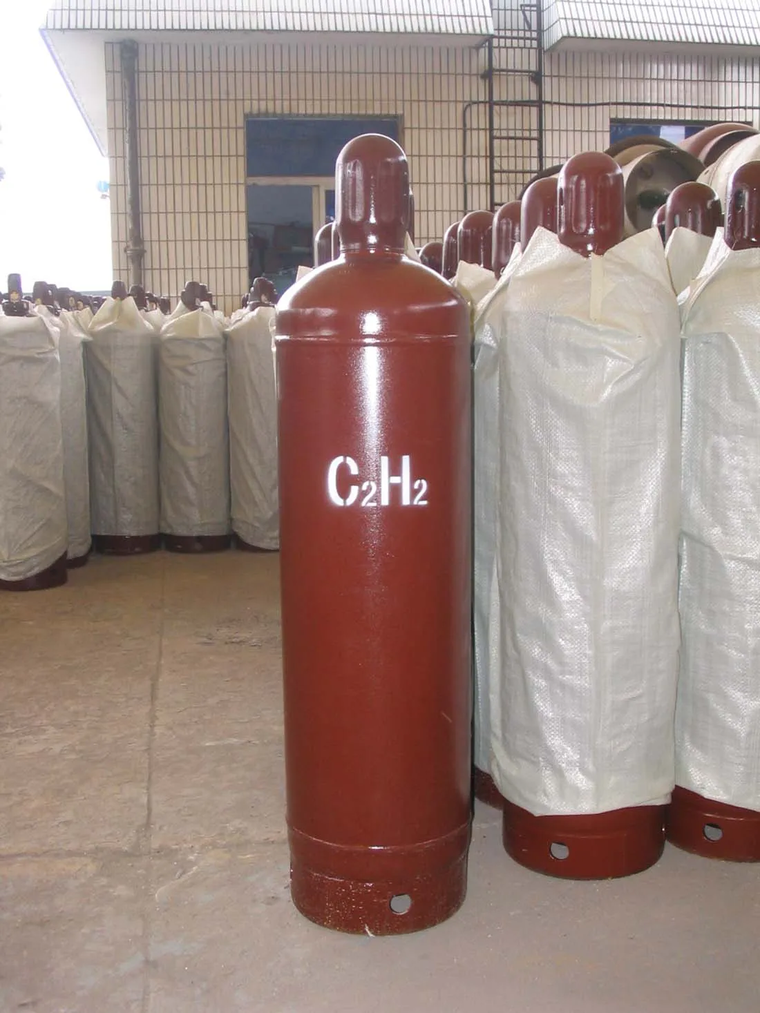 Refillable Gas Cylinder Welding Use Acetylene Bottles C2h2 Bottles ...
