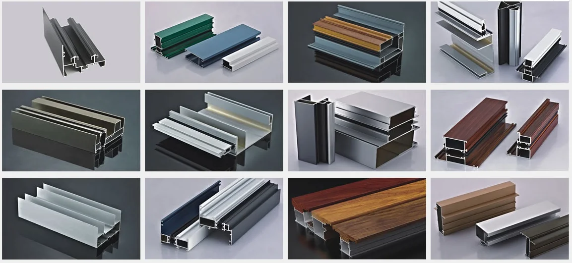 Aluminium Profile Facade 6061 6063 Aluminium Extrusion Profiles ...