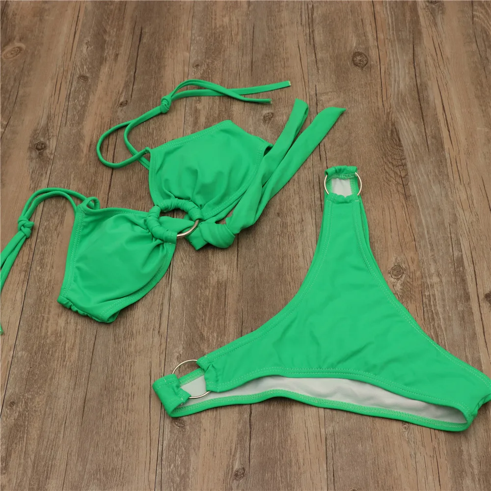 Stock Two Piece Micro Underwear Swimwear Sexy Hot Women Bikini For ...