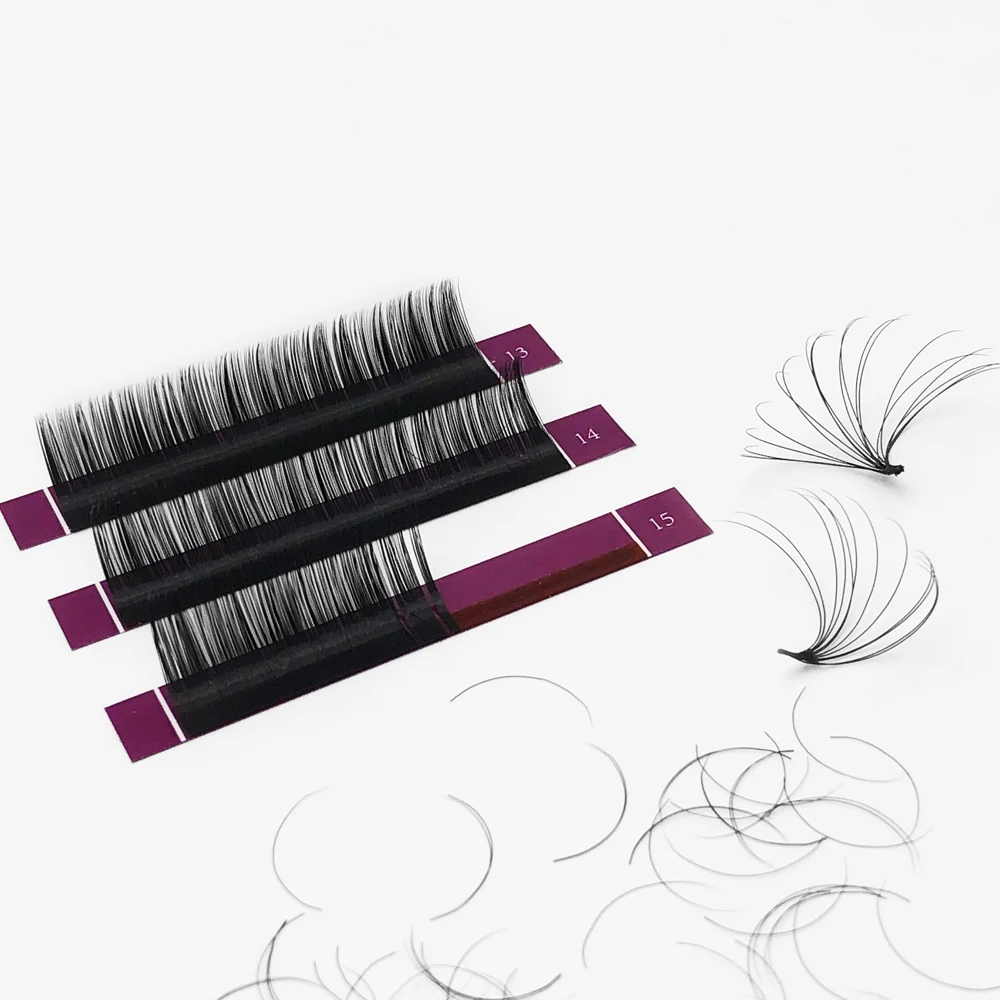 Wholesale Silk Mink Individual Volume Lash Tray Cashmere Lash Extension ...
