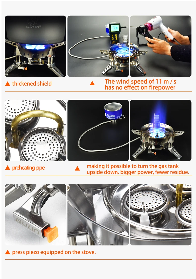 Bulin BL100-B17 Outdoor Camping Stove - Portable & Efficient