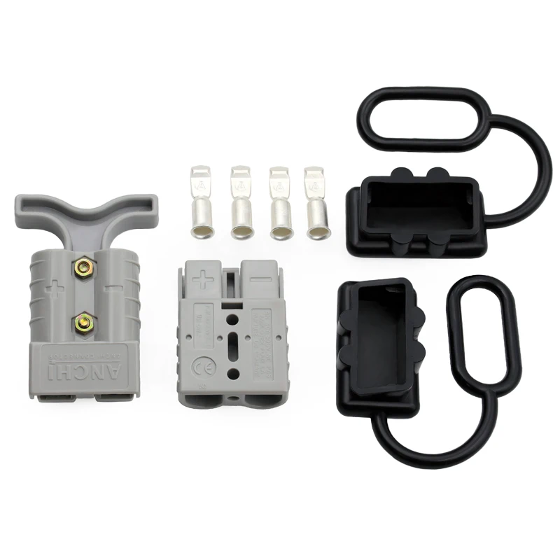 For Wire 50a Quick Battery 2connector +1 Handle+4terminal+2dust Cover ...