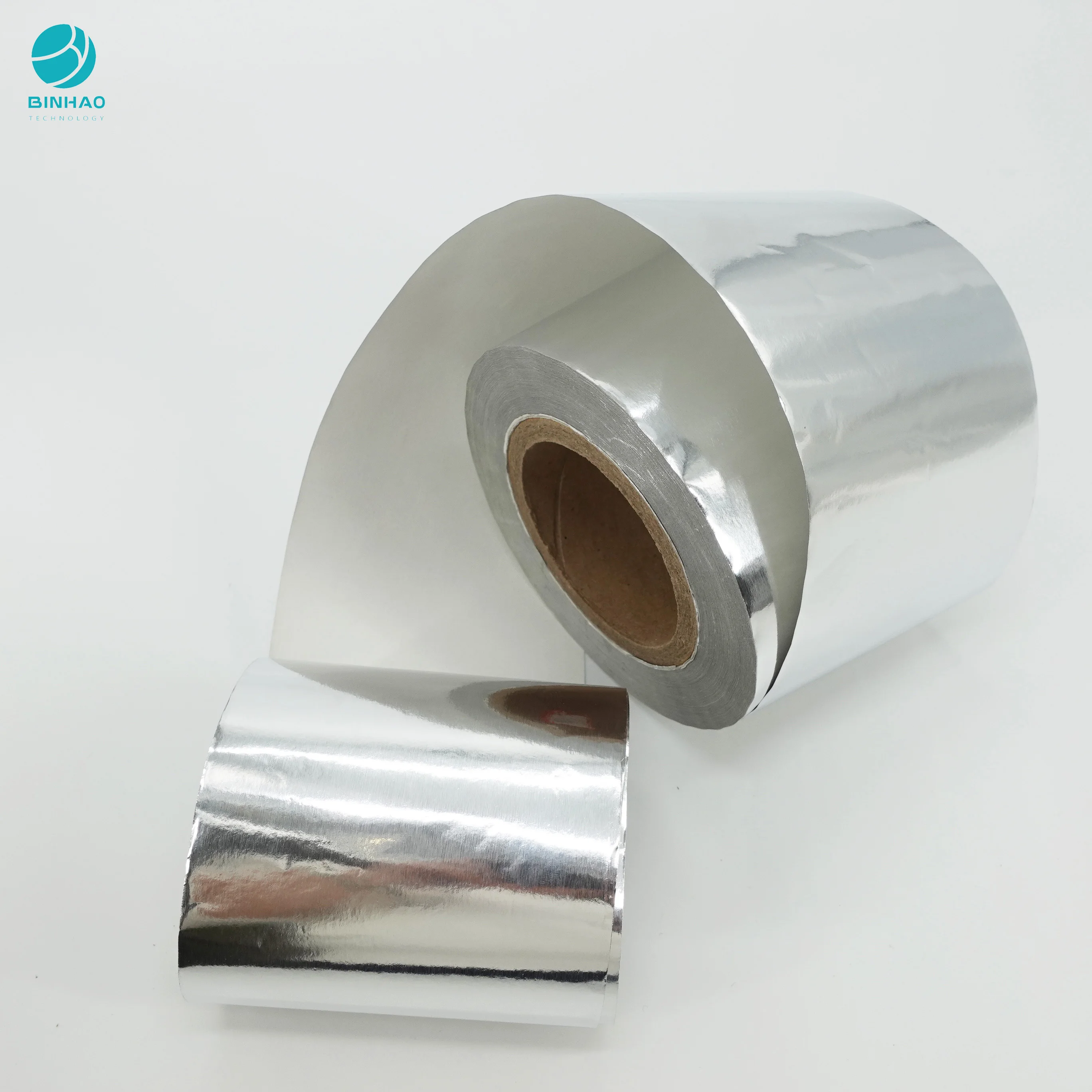 35g White Backing Base Paper 7 Micron Silver Alloy Aluminium Foil Paper ...