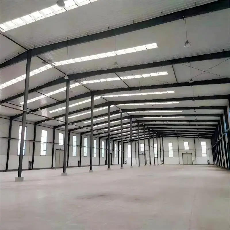 Industrial Metal Light Steel Structure Prefabricated Car Parking Plant ...