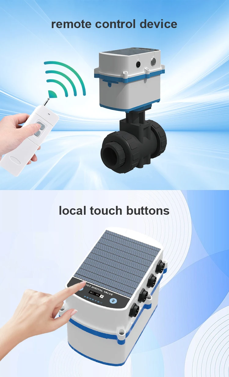Remote Control Solenoid Valve for Agriculture Automatic Water Valve for ...