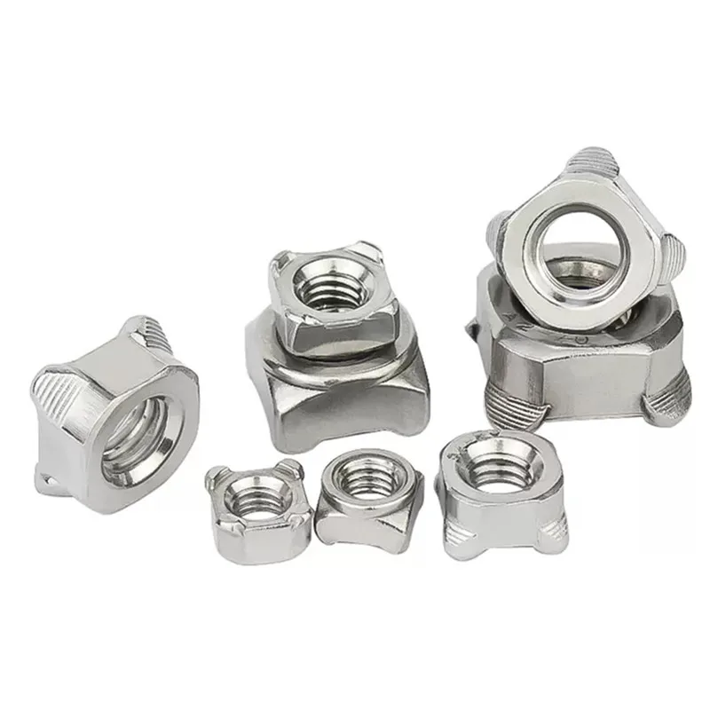 M8 Stainless Steel Rectangular Weld Screw Nut Square Welding Nuts Ss304 ...