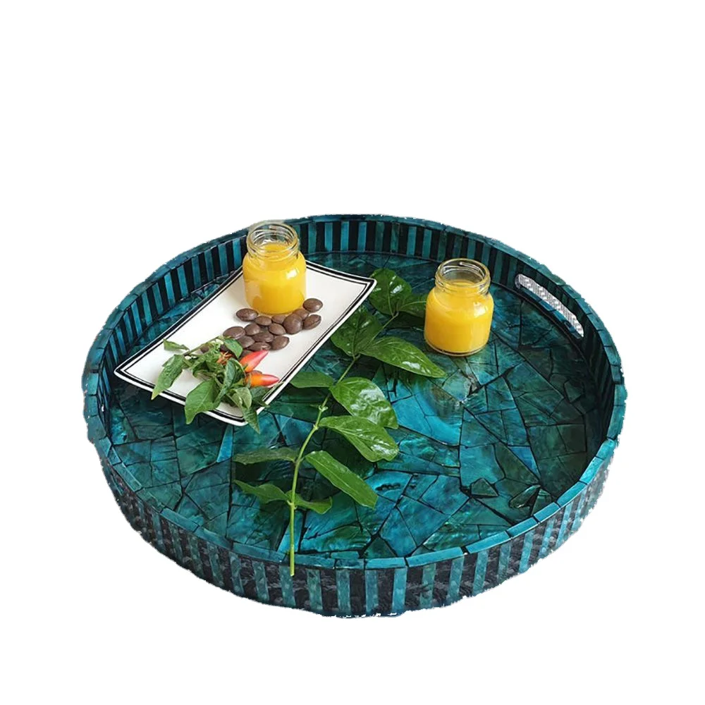 Natural Round Rattan Webbing Tray,Coffee Table Tray,Wicker Fruit Tray ...