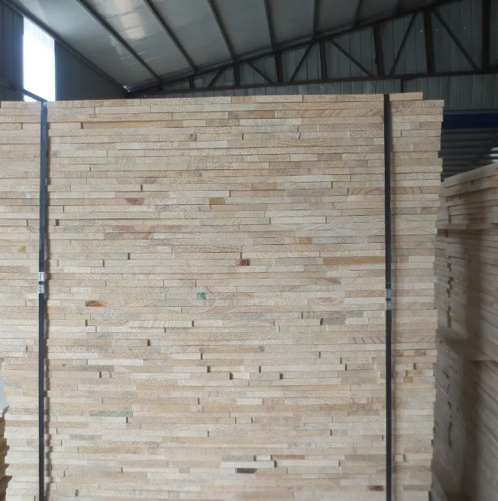Factory Unfinished Solid Wood Plank Blocks Pine Lumber Board Timber ...