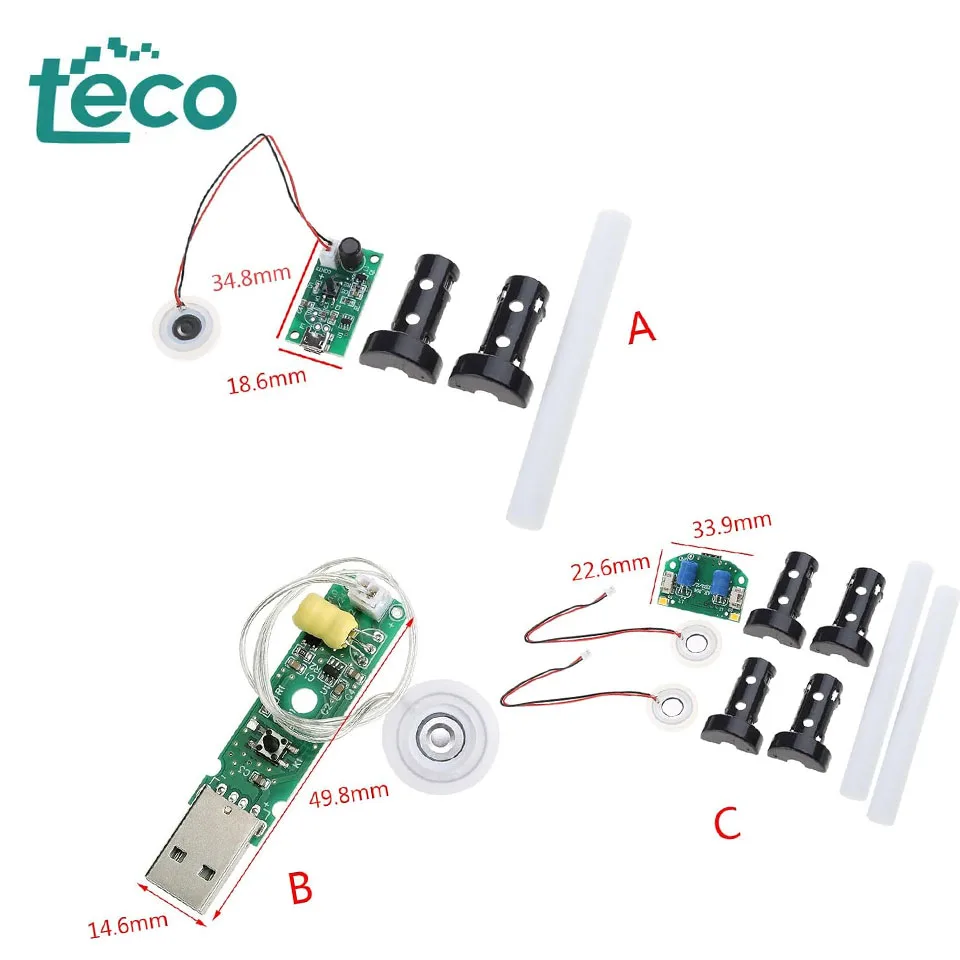 Atomization Disc 5V Module - USB Humidifier Circuit Board