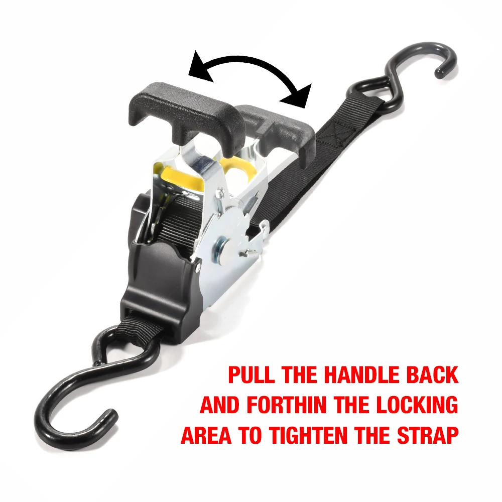 Automatic Straps Boat Motorcycle 1inch 550kgs Auto Bolt-on Retractable ...