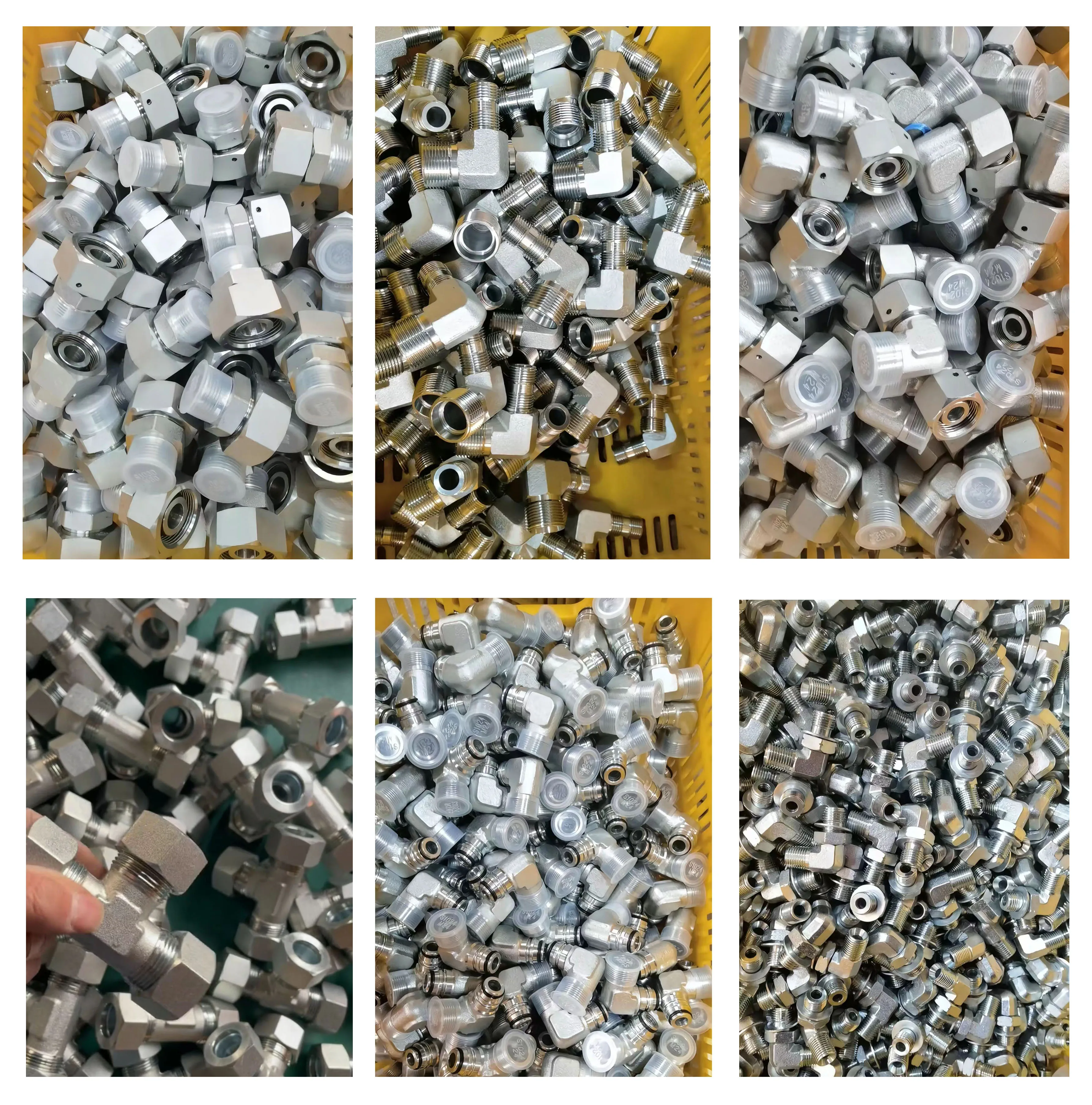 Jic/jcb/jis Industrial High Pressure Hydraulic Fittings And Adapters ...