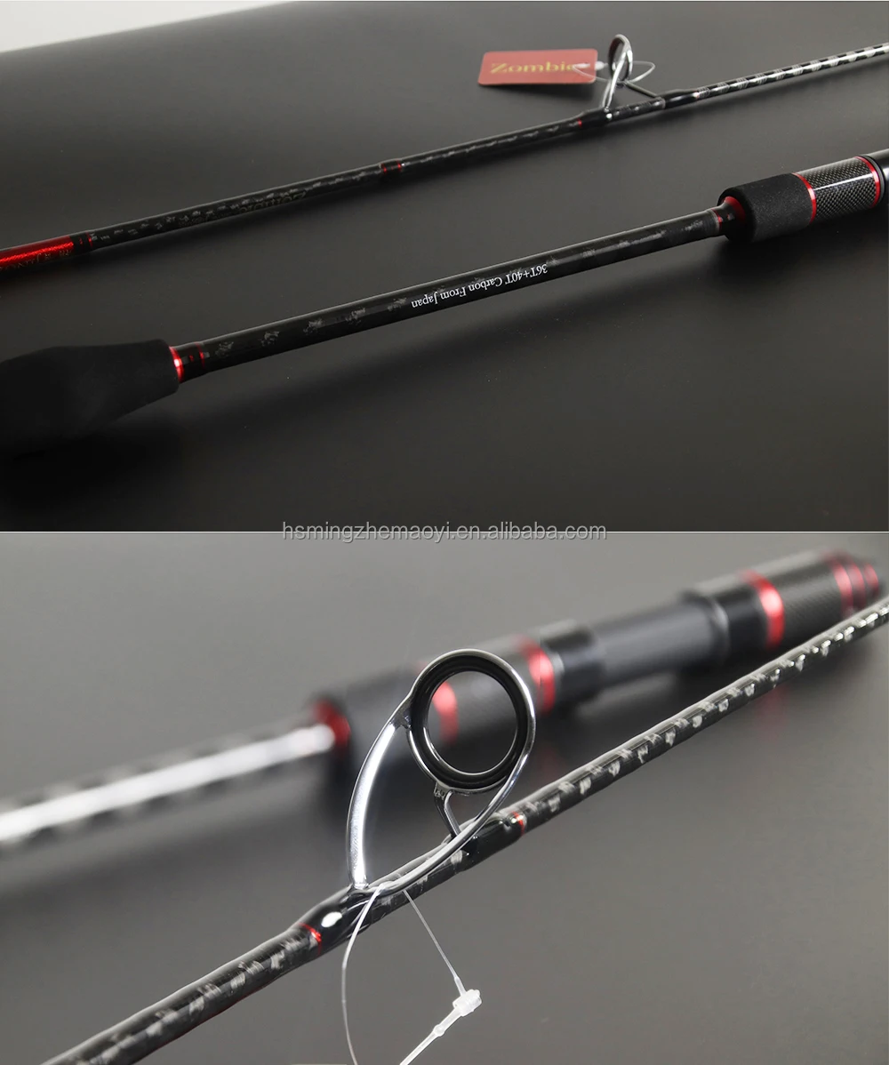 Ancient Hunter Ocean Fishing Rod Red Zombie Series 1.83m Pe1.5-3.0 Lure ...