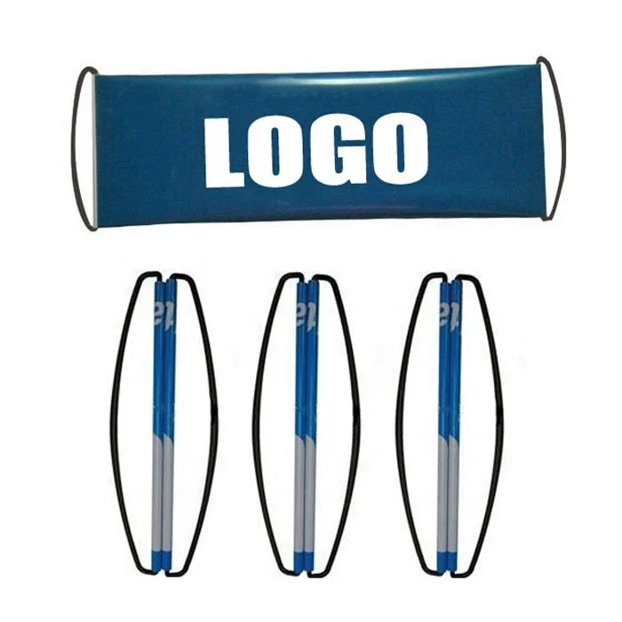 Cheap Advertising Custom Printing Mini Roll Up Retractable Sports Fan ...