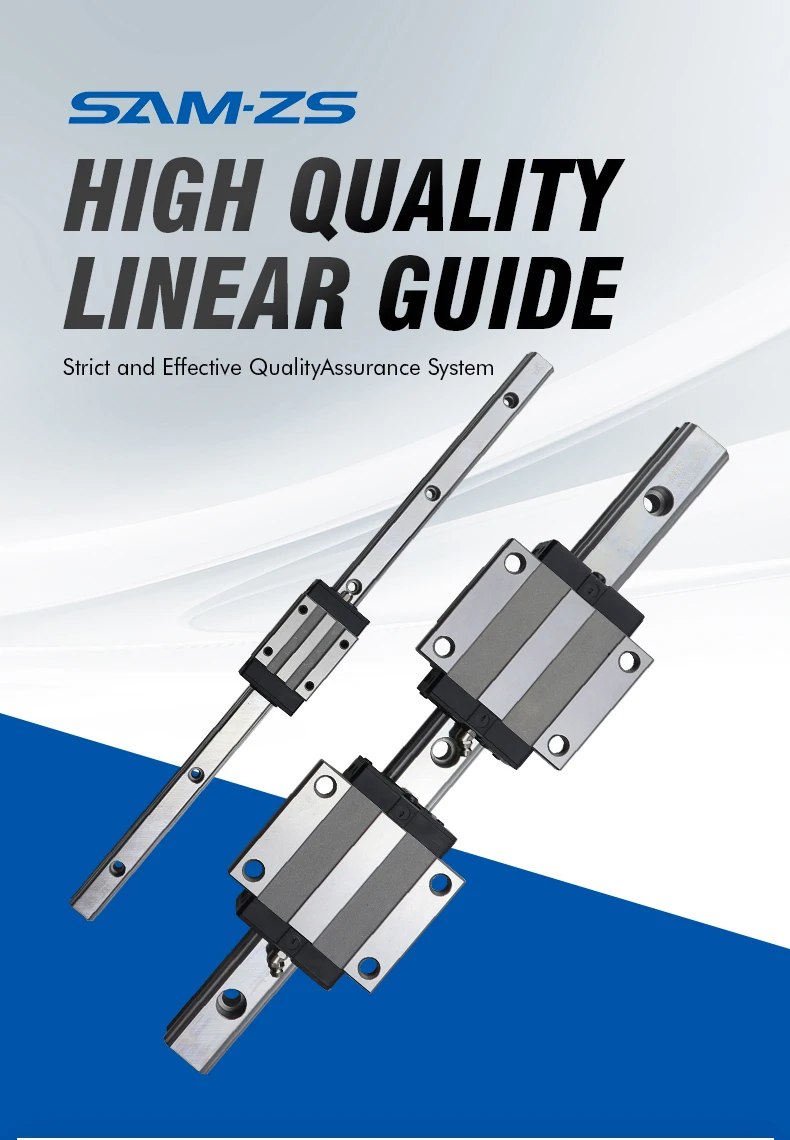 Wholesale HGH CNC Linear Guide Rail Custom Sizes 15-65 Block 100-4000mm ...