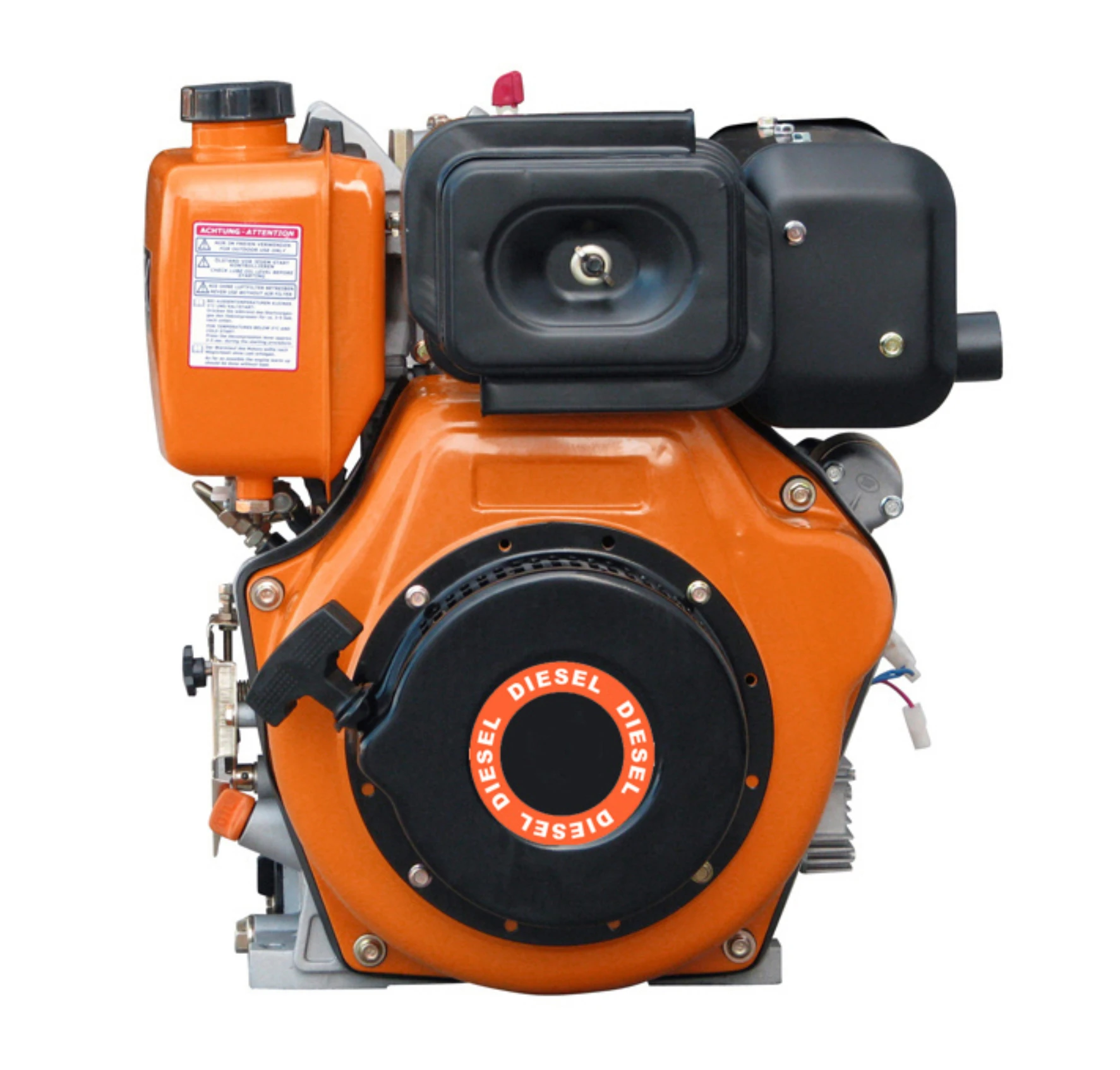 10 Hp Single Cylinder With Air-cooled Diesel Engine - Buy 10hp Diesel ...