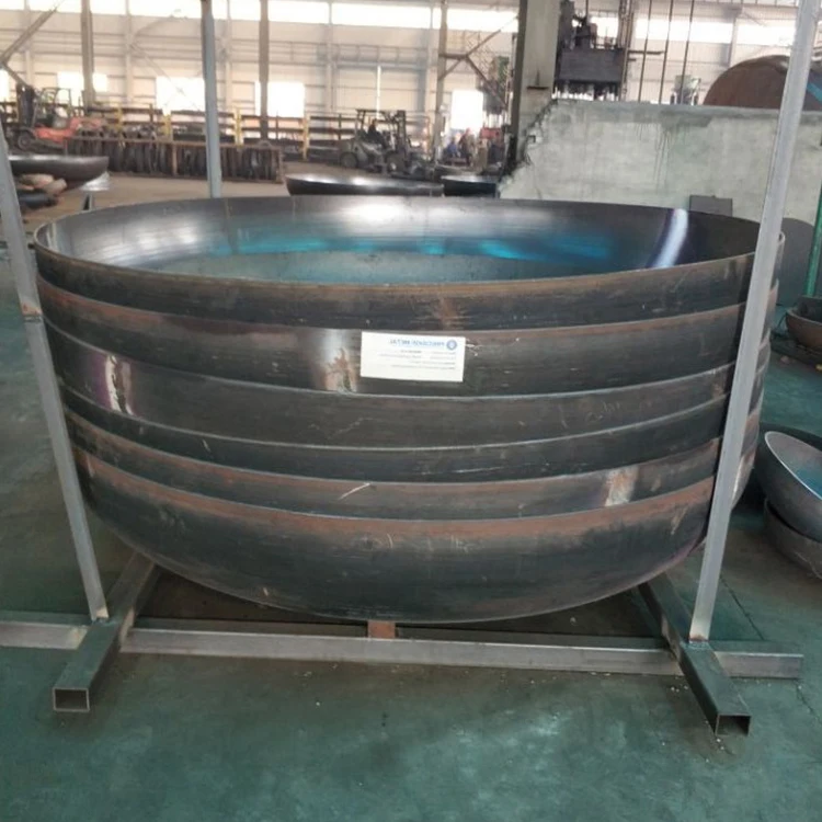 36'' Large Steel Hemisphere Pipe End Cap Elliptical Head 2:1 Dished End ...