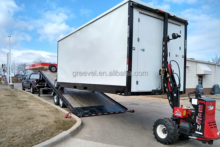 High Quality 10T Tilt Bed Trailer for Heavy Equipment Transport
