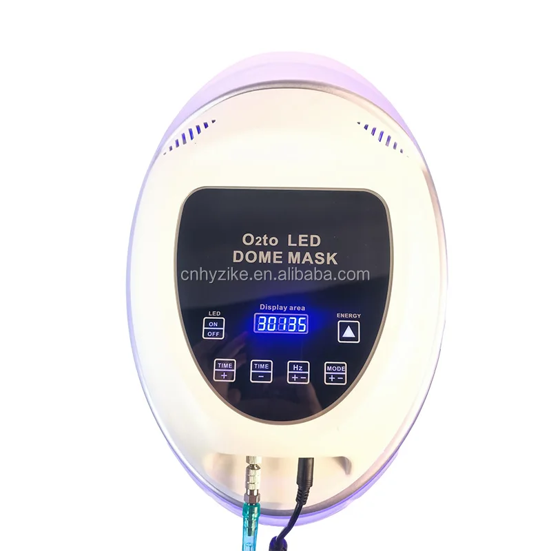 O2toderm Big LED Dome - High Flow Oxygen Facial Equipment