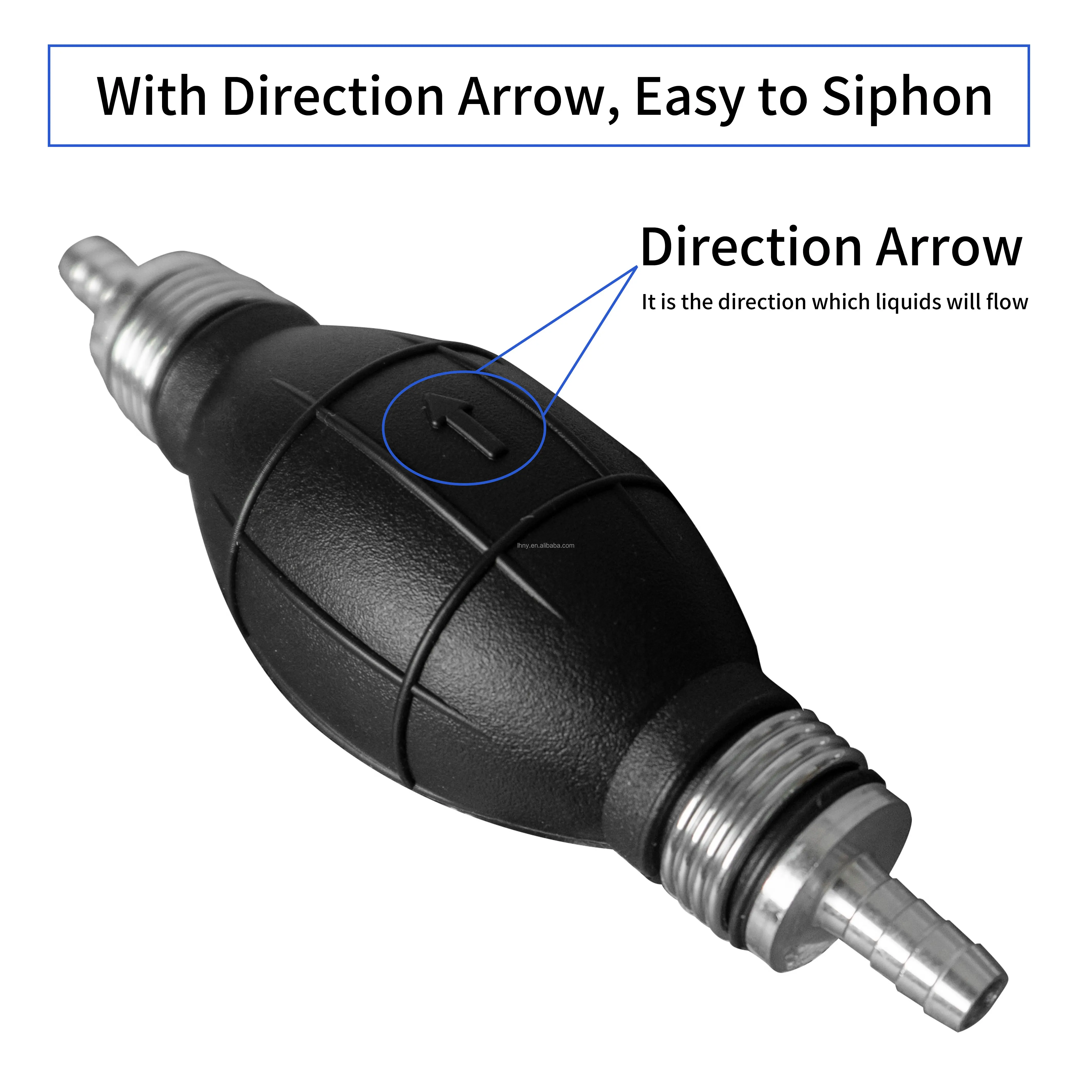 LHNY High Flow Siphon Hand Pump - Efficient Liquid Transfer