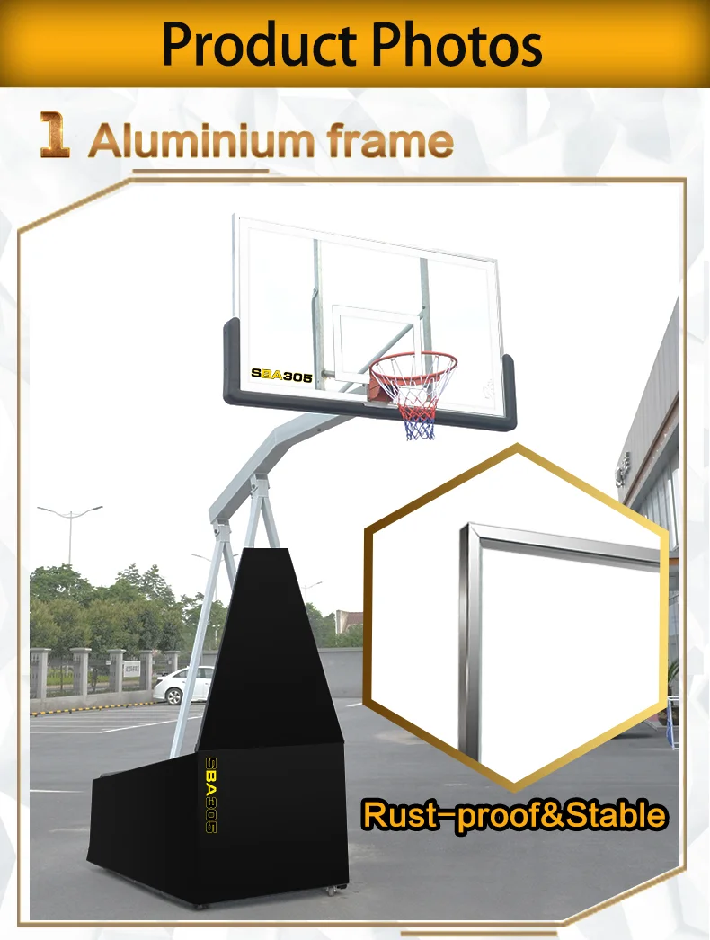 Portable Basketball Hoop Stand - Perfect for Training
