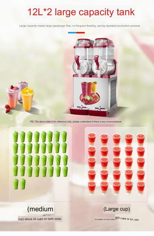 High Quality 3 Tanks Frozen Drink Slush Maker Cheap Price Slushy Making ...