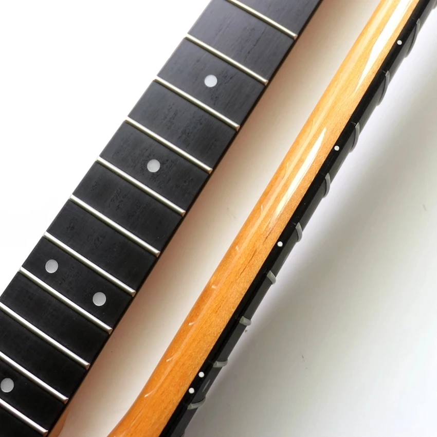 Donlis Gloss Finished Roasted Maple Tl Guitar Neck For 25.5" Electric ...