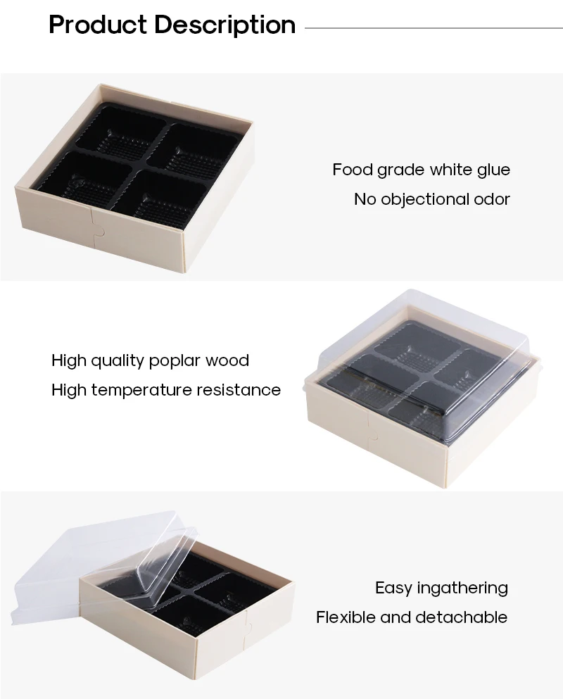 Select Bento Boxes Wood Japanese Style Box Handmade Natural Wooden ...