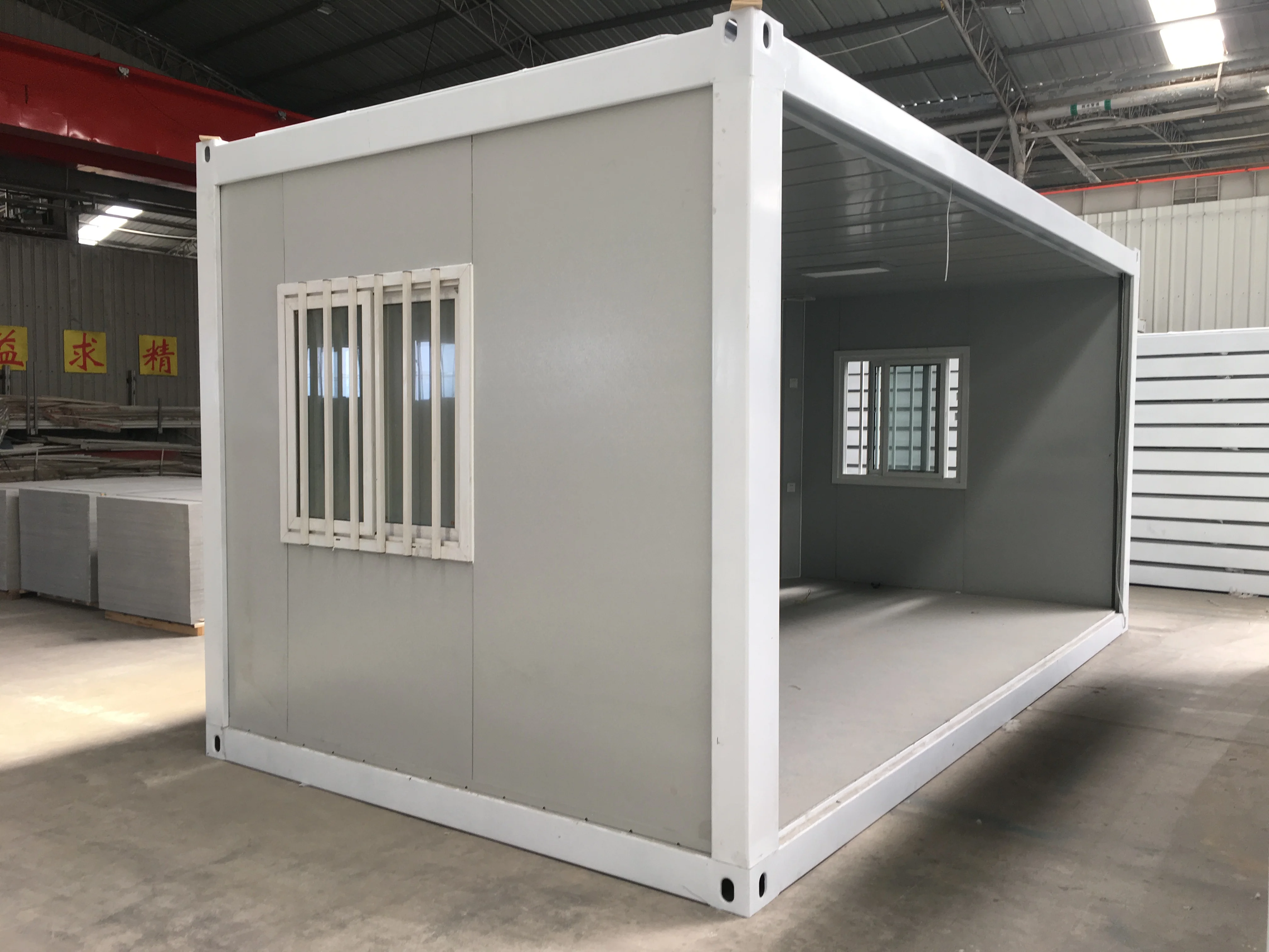 20ft Container House Cabin Flat Pack Small Portable Container Housing ...