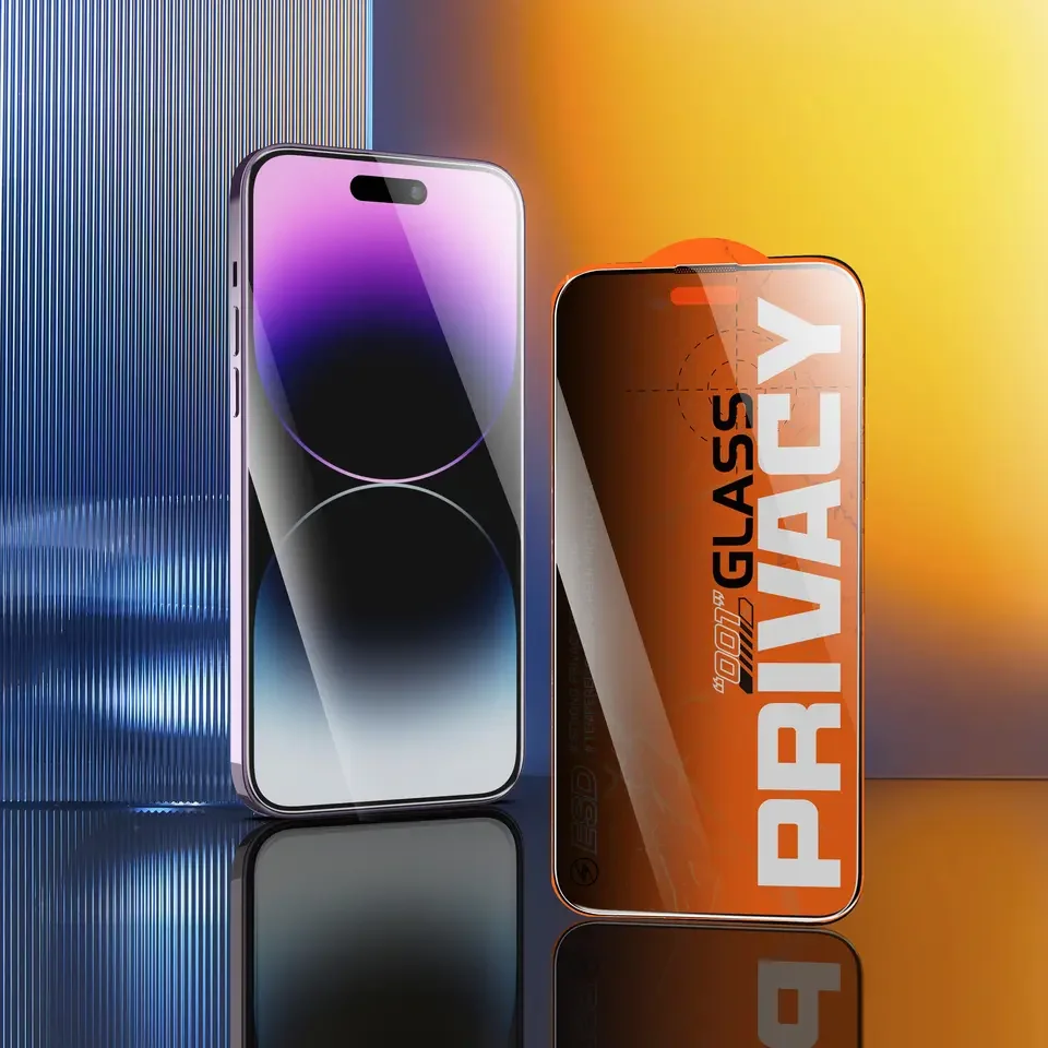 Private Screen Protector For Iphone 15 14 13 12 11 Max X Xs Max Xr Anti ...