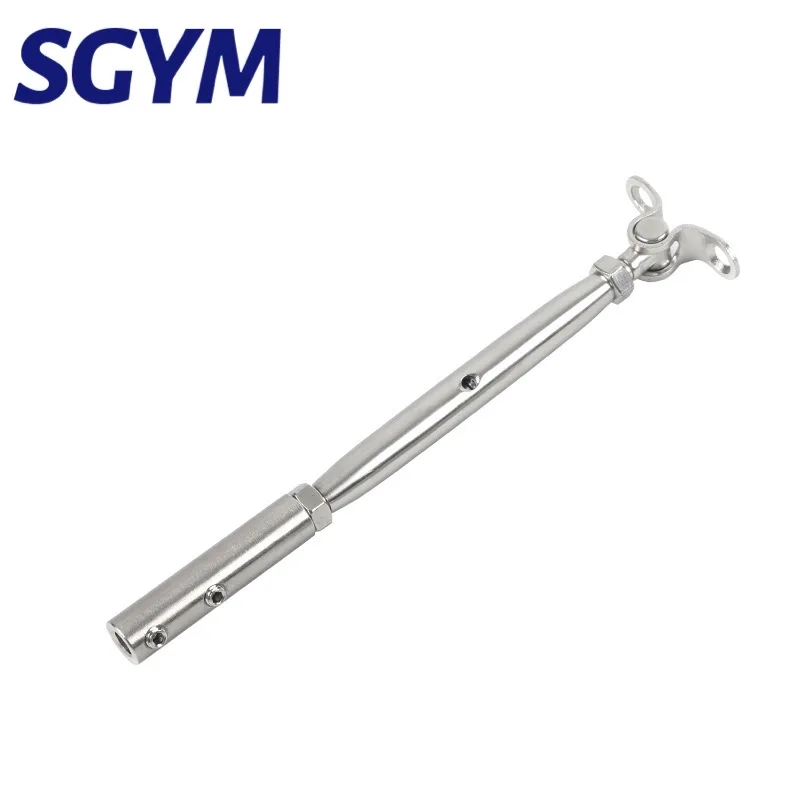 180 Adjustable Angle Wire Rope Cable Railing Hardware Toggle Turnbuckle ...