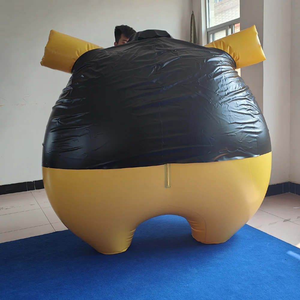 Beile Customize Yellow And Black Inflatable Suit For Sale - Buy Custom ...