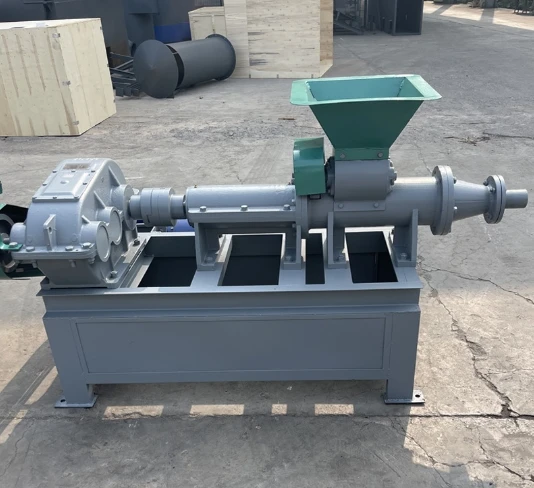 Charcoal Briquette Extruder Compressed Coal bar Extruding Making ...