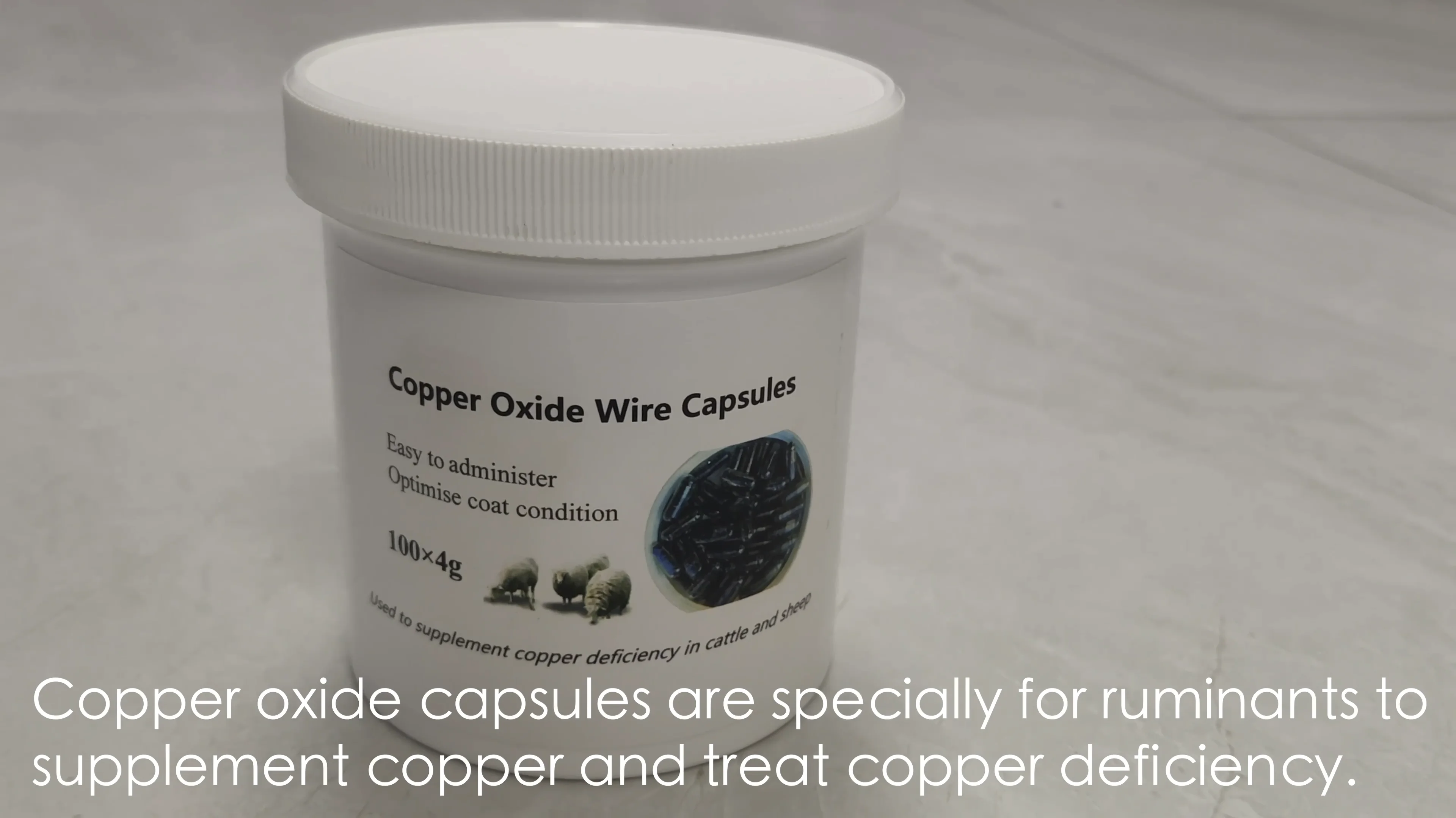 4g Capsules Of Copper Bolus - Buy Factory Supply Copper Oxide Wire ...
