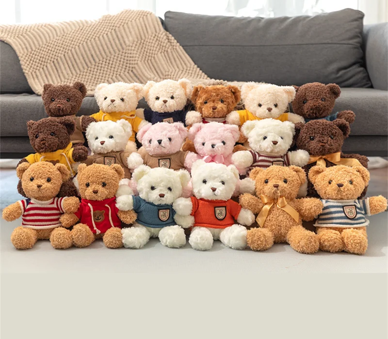 Customized Mini Plush Teddy Bear Stuffed Toy With Customized Logo & T ...