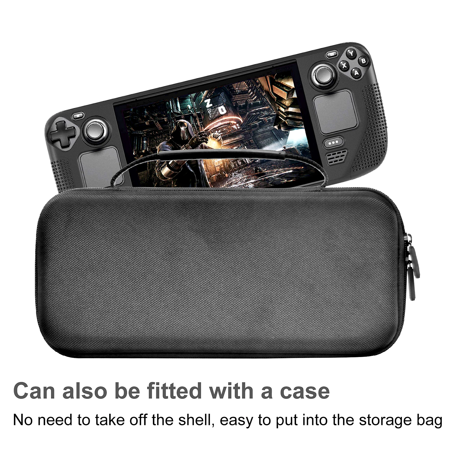 For Steam Deck Game Accessories Nylon Carrying Case Portable Handheld ...