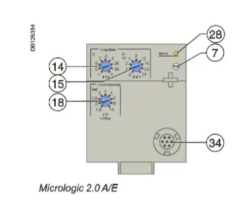 Micrologic 5.0E Control Unit for Compactns & Masterpactmt