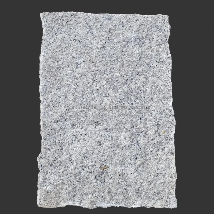 Natural Split Light Grey Color Granite Landscape Paver Tiles for ...