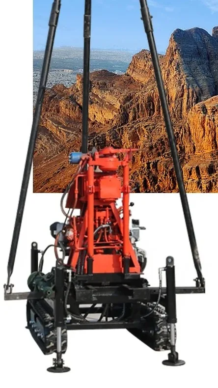 Small Portable Geoconstruction Geotechnical Mine Exploration Drilling ...