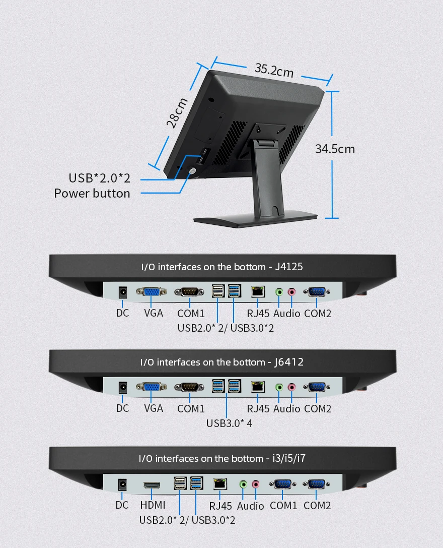 Windows 11 All in One Epos Hardware - Intelligent POS Terminal