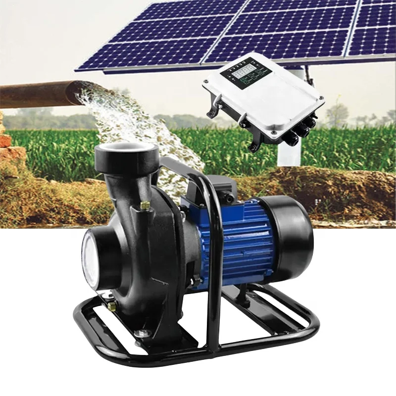 2Hp High Pressure Large Flow Booster Solar Water Pump For Agriculture ...