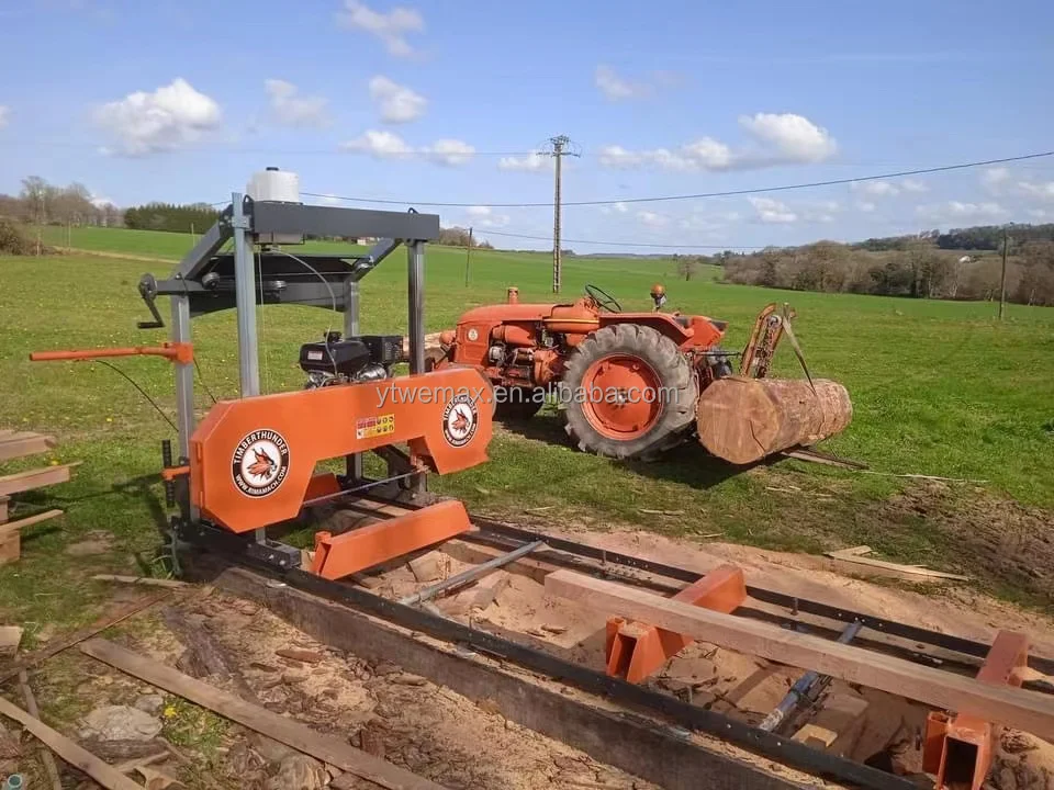 Horizontal Rs31e Band Sawmill With 16ft Trailer Portable Sawmill - Buy ...