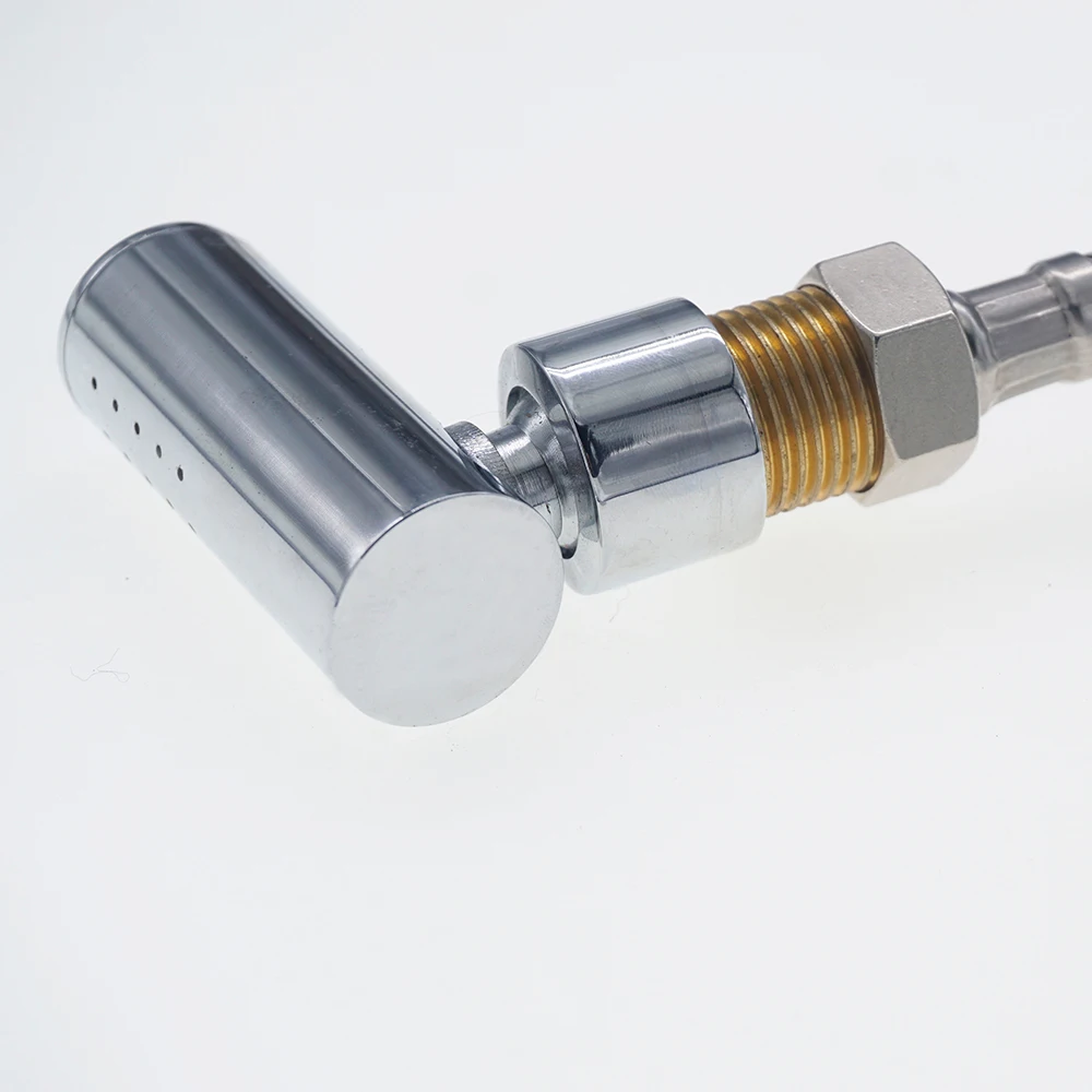 Flow Controllable Swivel High Pressure Solid Shower Brass Chrome Body ...