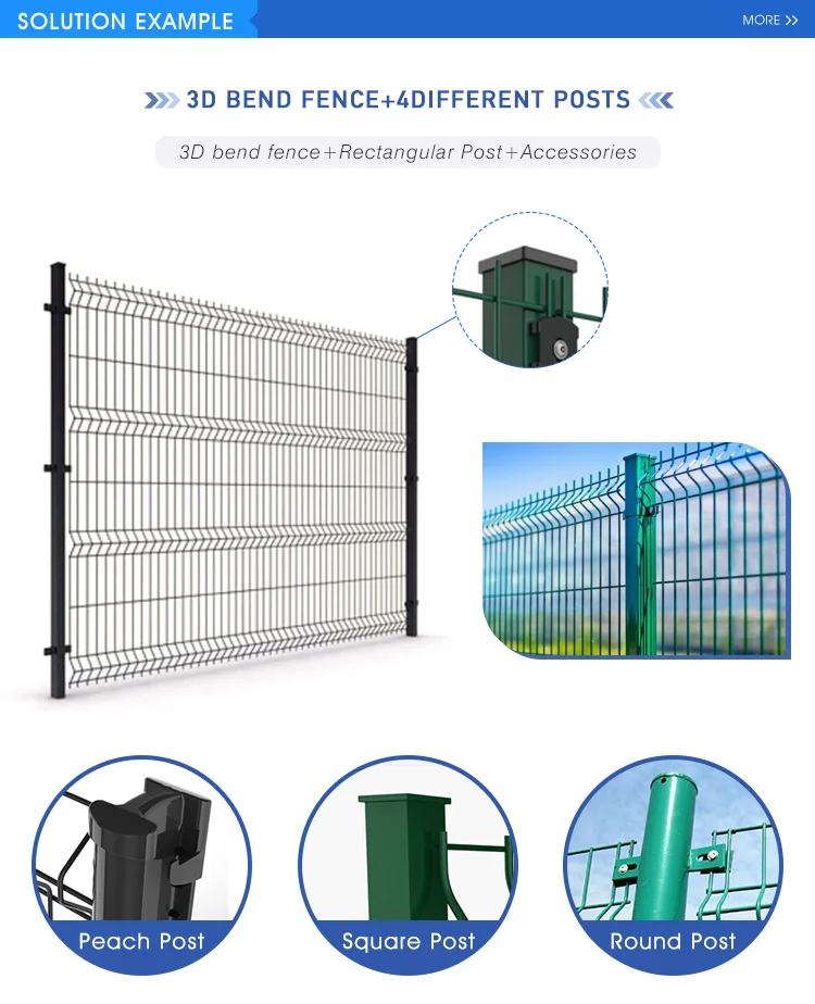 Hot Selling 3d Curved Garden Farm Welded Mesh Panel Fence Triangle Wire ...