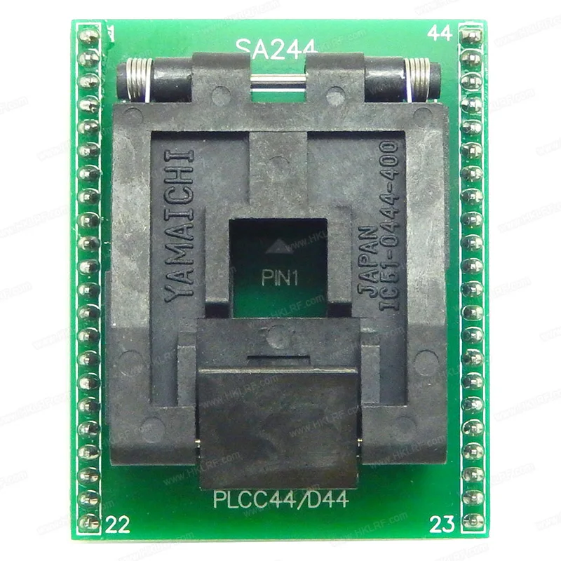 Bga Ic Socket Sa244 Adapter Plcc44-dip44 For Universal Ic Programmer ...