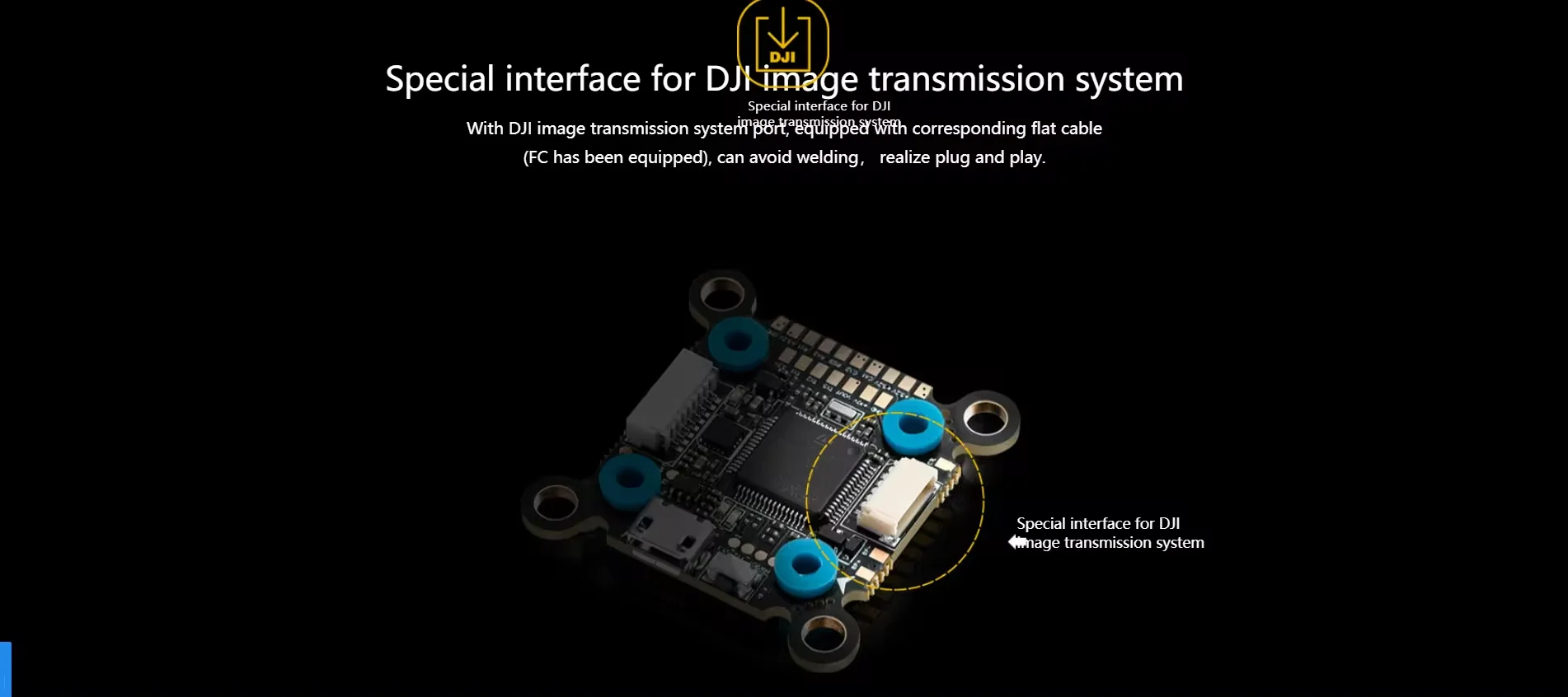 Hobbywing Xrotor Flight Controller F7 - Current Monitoring